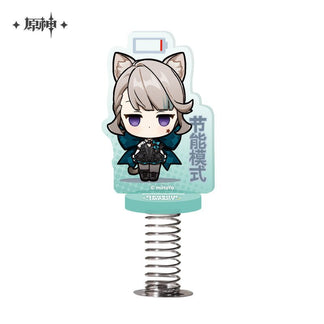 Genshin Impact Official Fontaine Character Chibi Cute Shake Toy