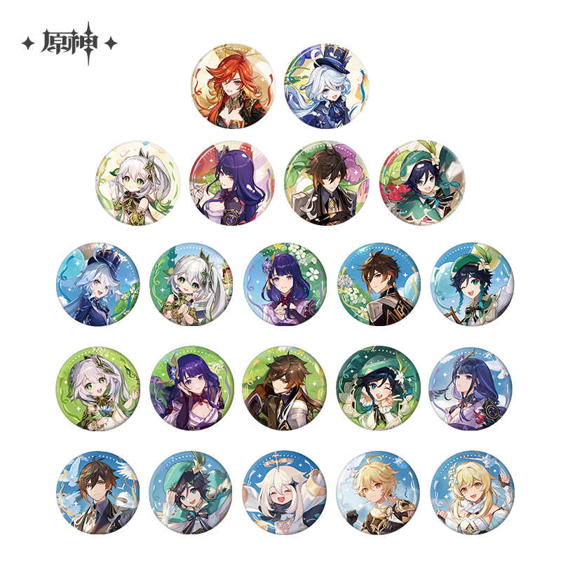 Genshin Impact Anniversary Celebration Series Badges