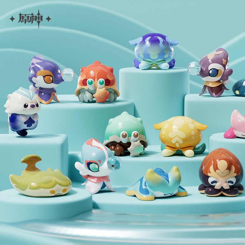 Genshin Impact Fontaine Marine Life Blind Bag Toy / Storage Jar