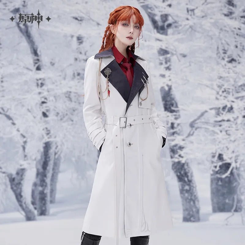 Genshin Impact Frost & Flame Fatui Harbinger Impression Long Coat