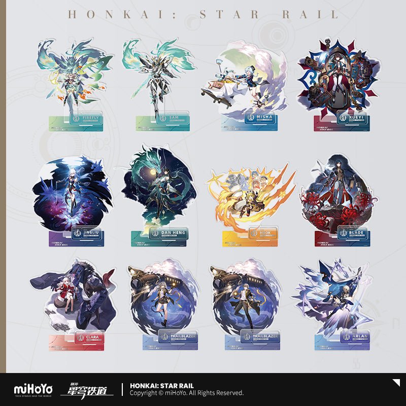 Honkai Star Rail Merchandise Collection