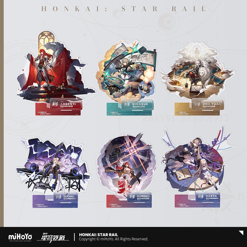 Official Honkai Star Rail Character Acrylic Stand Figure - Erudition