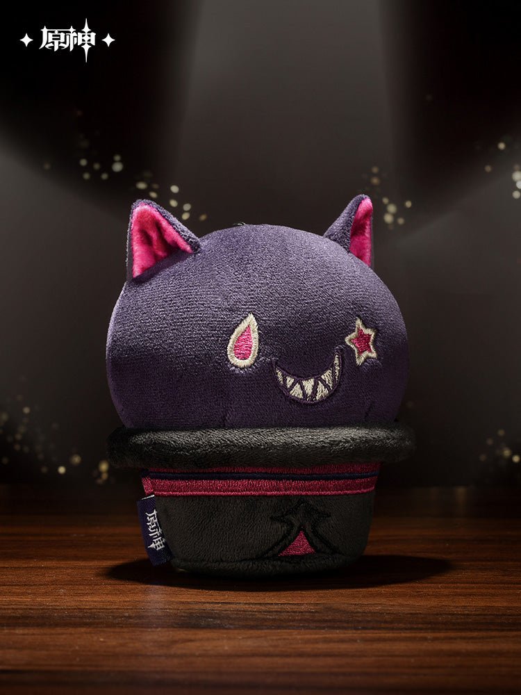 Genshin Impact Lyney Grin-Malkin Cat Pinch-Pinch Plush Toy