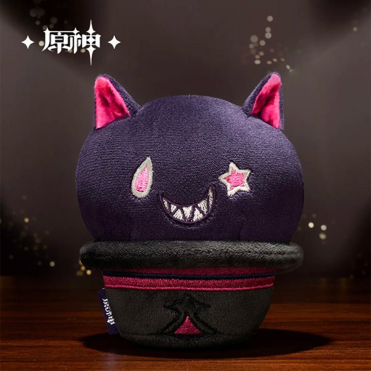 Genshin Impact Lyney Grin-Malkin Cat Pinch-Pinch Plush Toy
