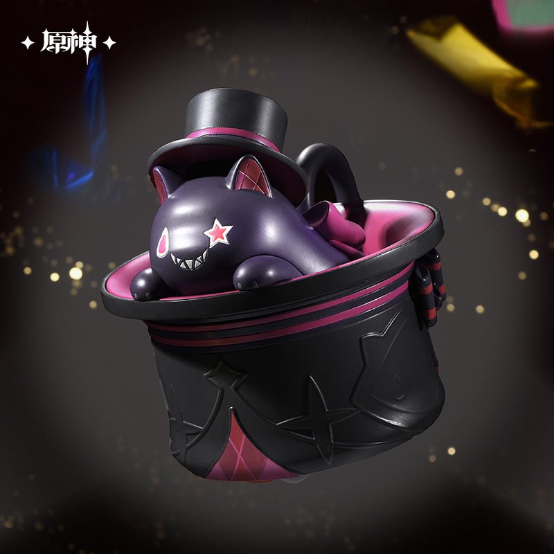 Genshin Lyney Magic Show Series Grin-Malkin Cat Movable Toy