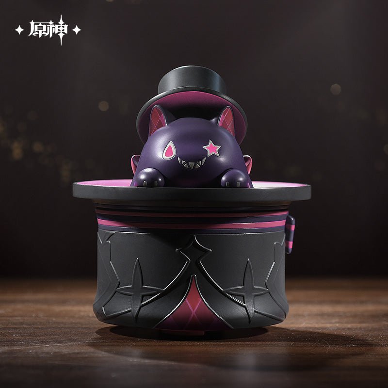 Genshin Lyney Magic Show Series Grin-Malkin Cat Movable Toy