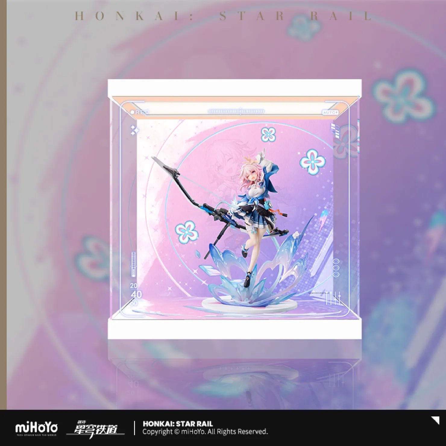 Honkai Star Rail March 7th Ver.1/7 Scale Figure Exclusive Display Case