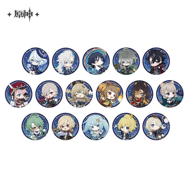 Genshin Impact Starlight Letter Series Character Badge