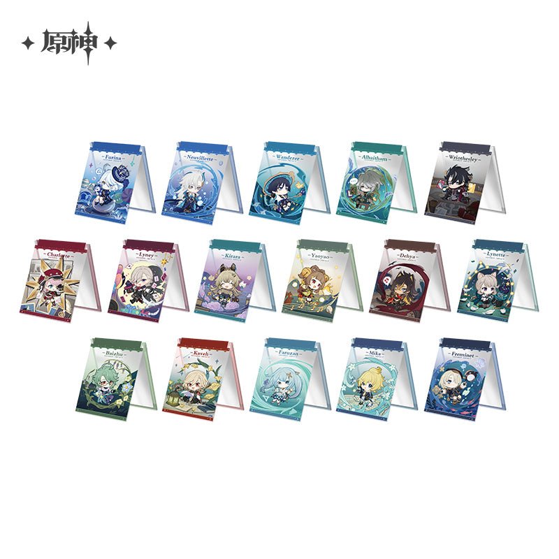 Genshin Impact Starlight Letter Series Character Portable Folding ...