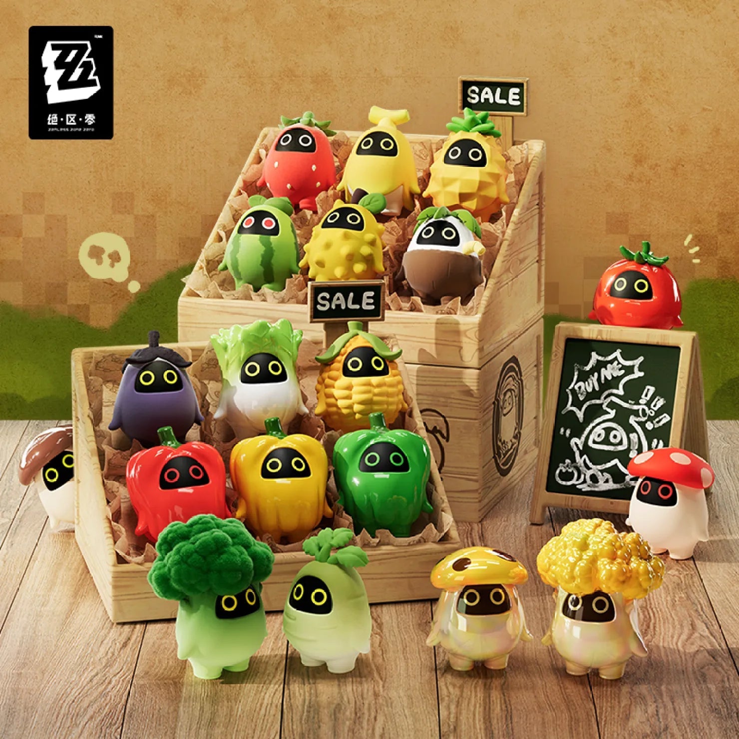 Zenless Zone Zero Bangboo Garden Kingdom Mini Blind Box
