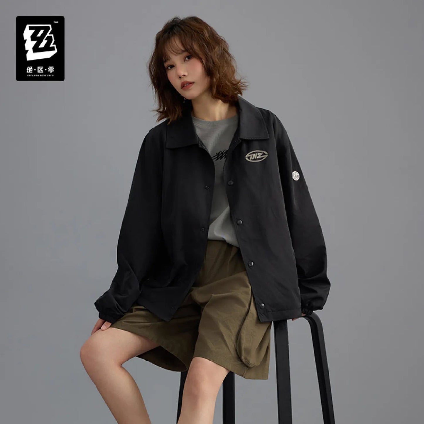ZZZ STUDIO 2025 SS Collection Coach Jacket ZZZ STUDIO 2025 SS Collection Coach Jacket