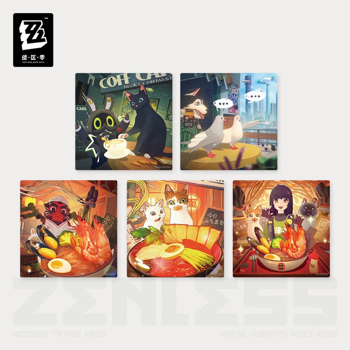 ZZZ Time Remembrance Series Image Collection Card Set Vol.1